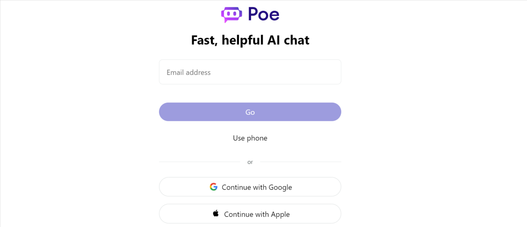 Poe Chat - ATOZAITOOLS