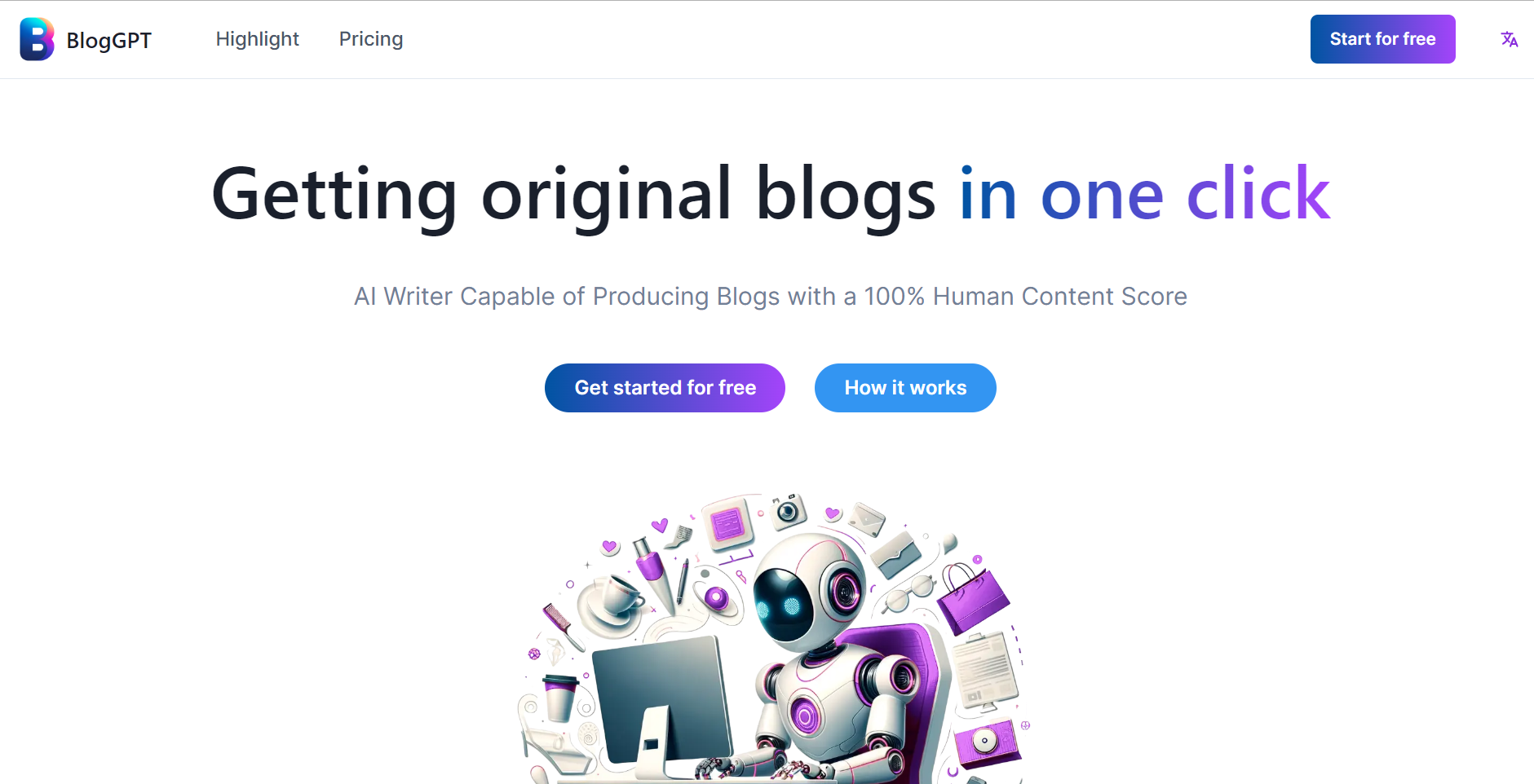 BlogGPT - ATOZAITOOLS